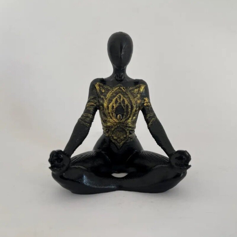 Горячая продажа статуэтки йоги, креативное искусство медитации, настольное украшение, декор для дома в стиле дзен