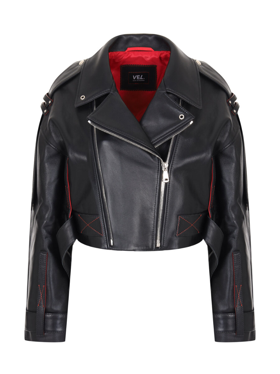 Куртка кожаная