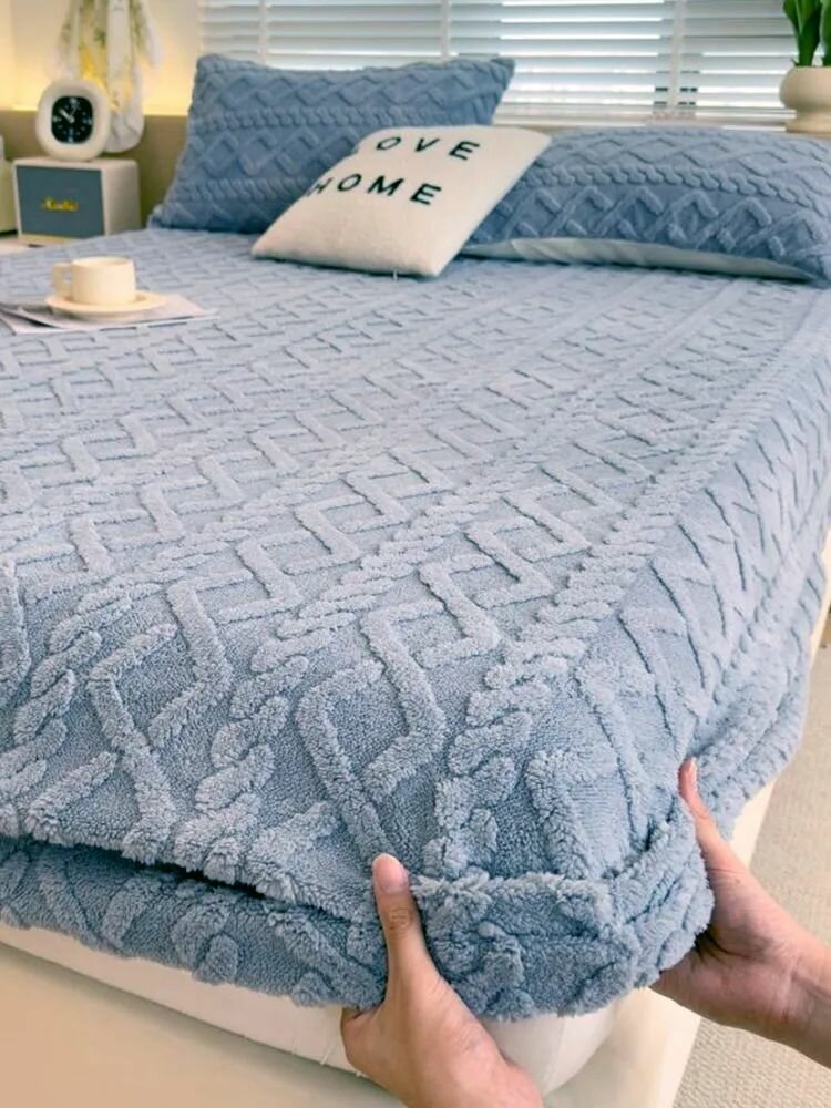 IKEA Наматрасник 160x200х28см серый металлик