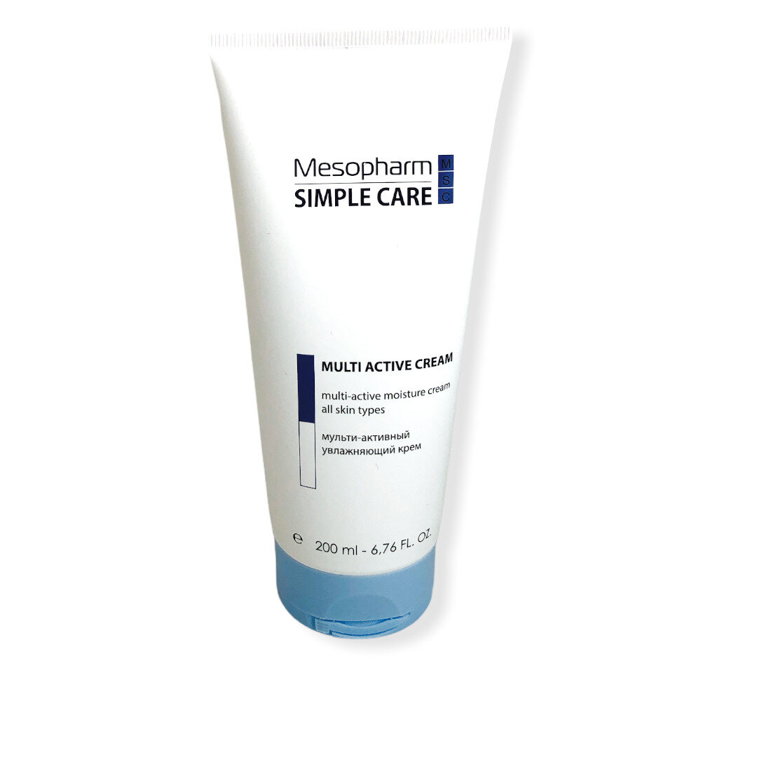 Mesopharm Мульти активный увлажняющий крем для лица 200мл / Simple Care MULTI ACTIVE CREAM 200ml