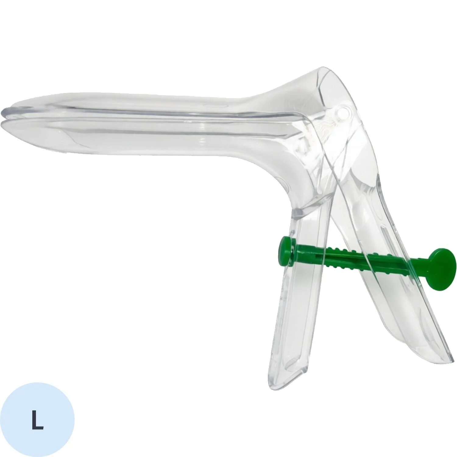 Зеркало гинеколог. По Куско стерил. однор. р-3/L повор. ф-р, Юнона 60шт/уп