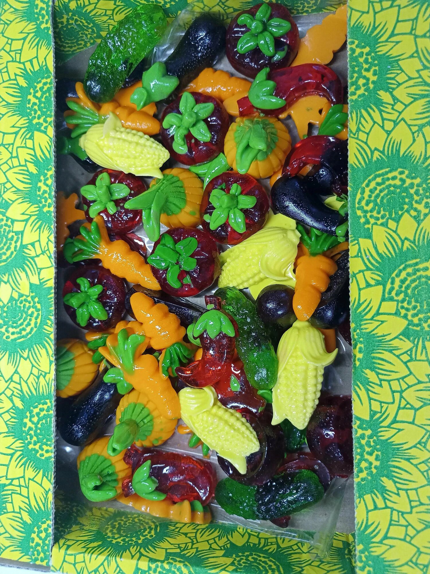 Натуральный жевательный мармелад "Овощи" от ИП Трофимов В. В.