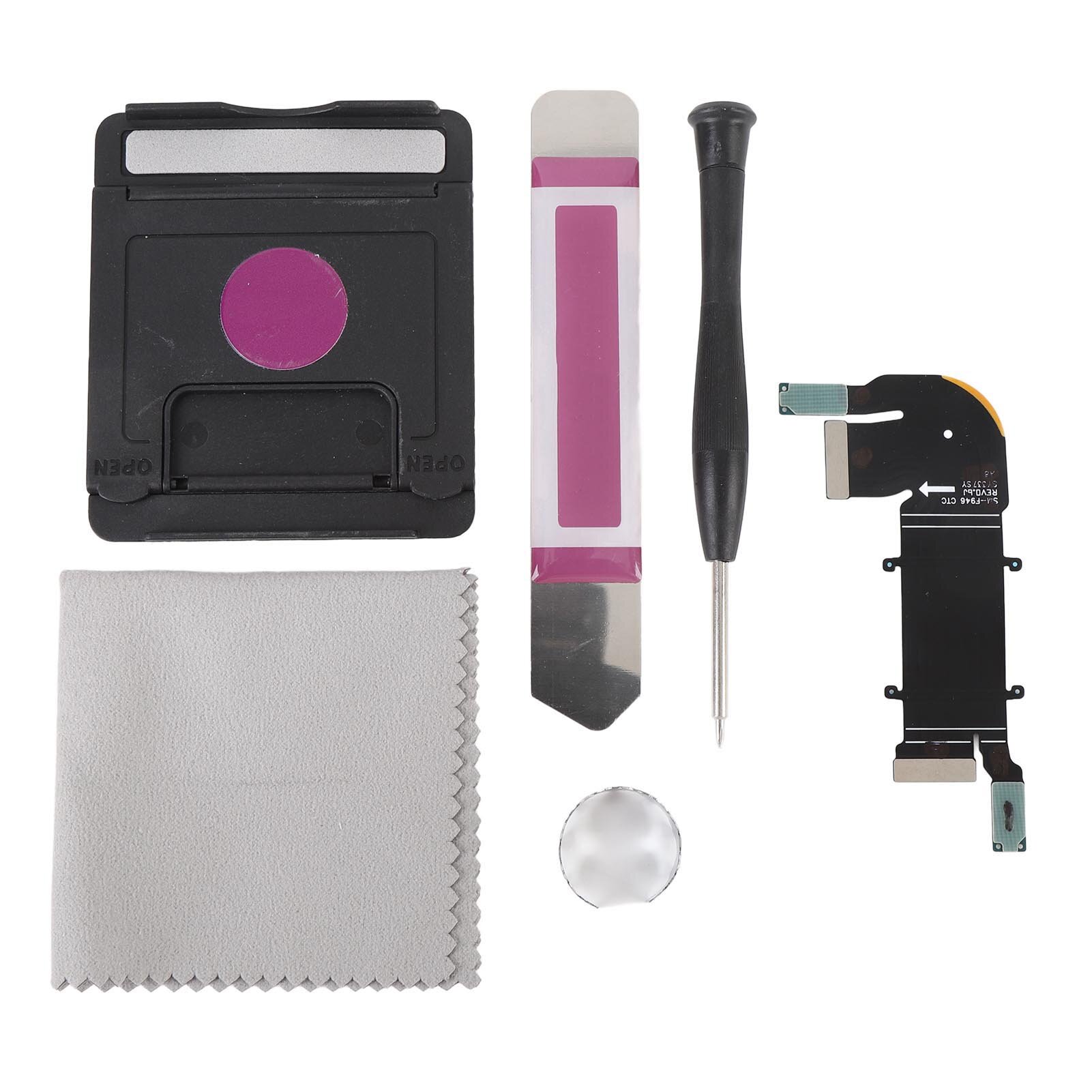 Гибкий кабель Spin Axis для замены с инструментами для ремонта, гибкий кабель питания ЖК-дисплея для Galaxy Z Fold 5 5G F946