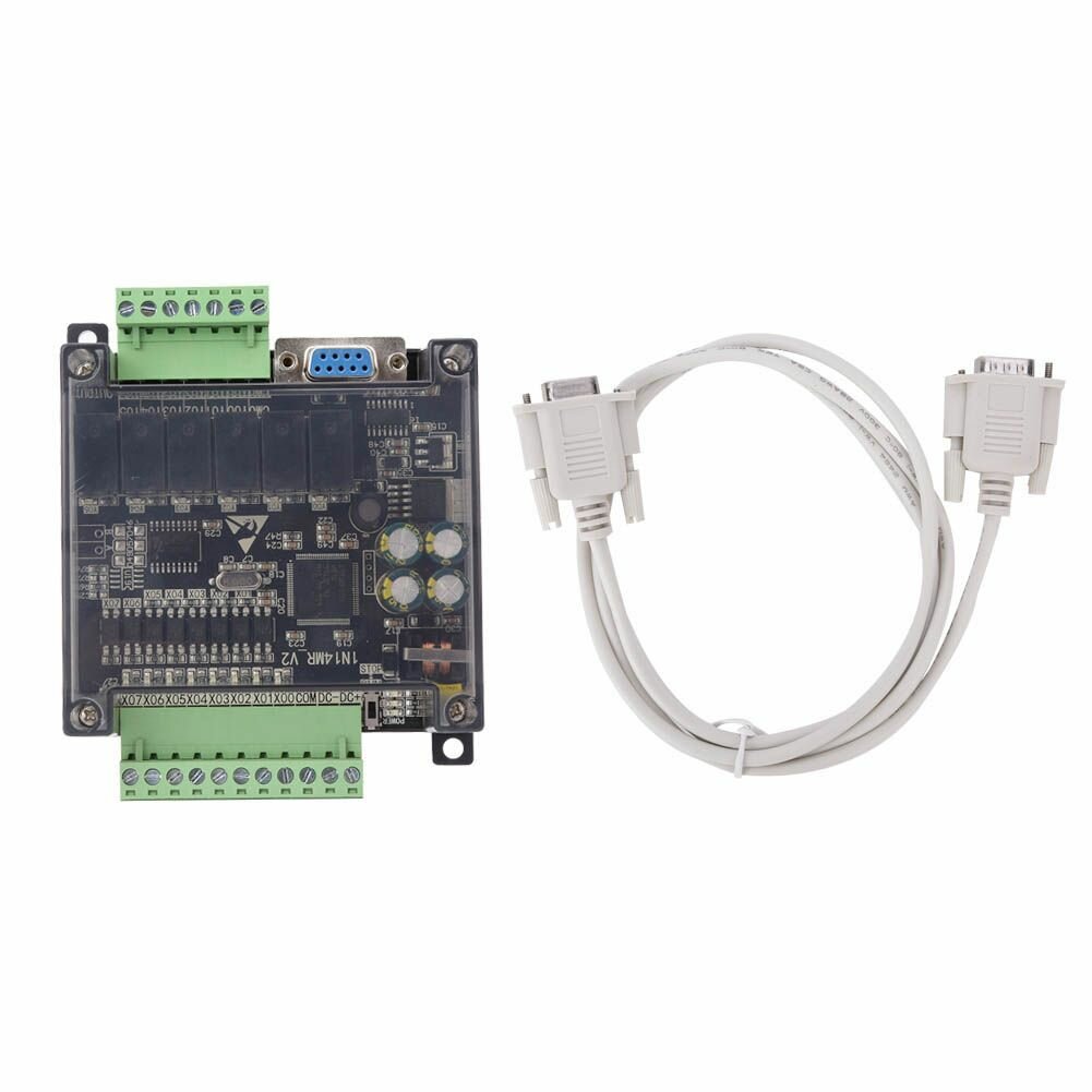 Релейный модуль контроллера PLC FX1N-14MR, DC24V