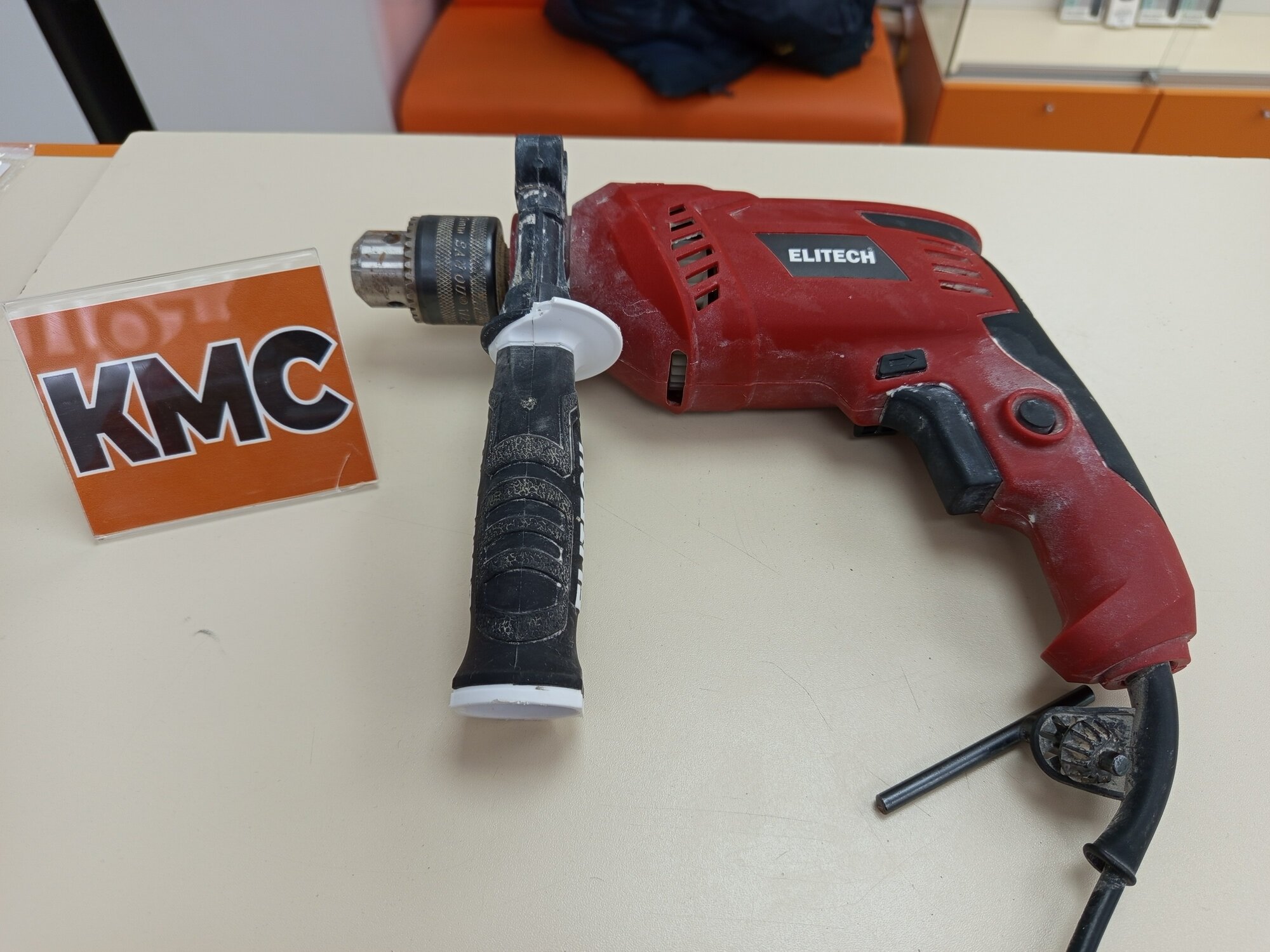 Сетевая дрель ударная Elitech ДУ 06-13РЭ, мощность 600Вт, плавный пуск, (б/у), уценка