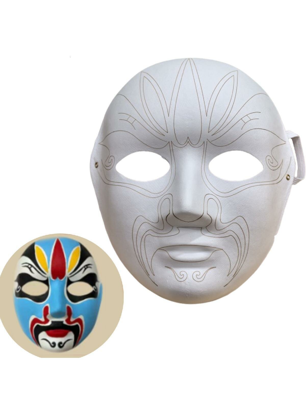 Белые маски из бумаги-маше, Доултон