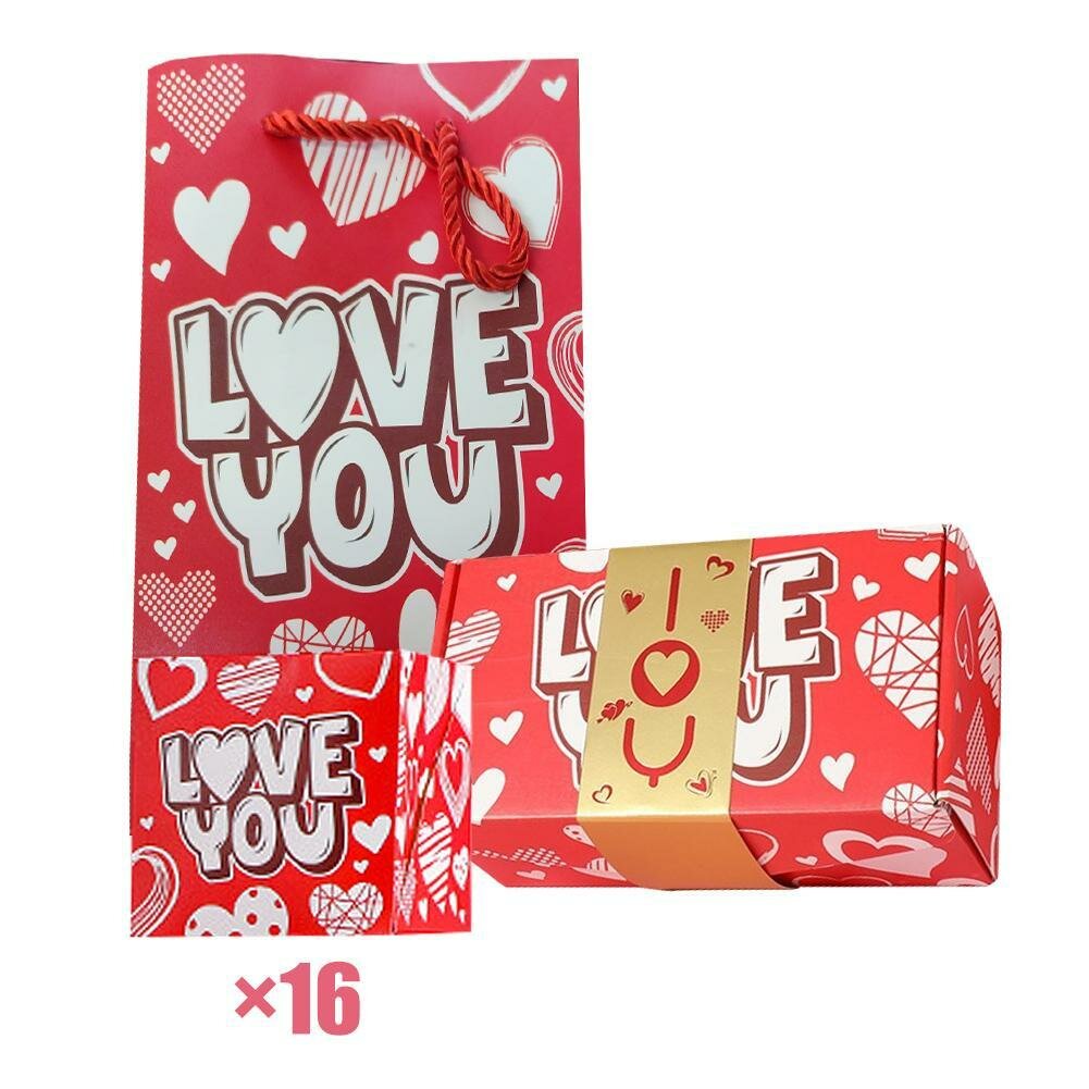 Надувная коробка-сюрприз Подарок на День святого Валентина