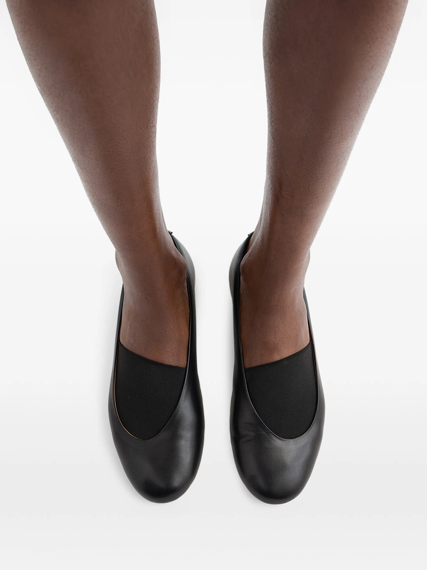 Балетки Jil Sander Leather ballet flats, размер 38 — фото 1