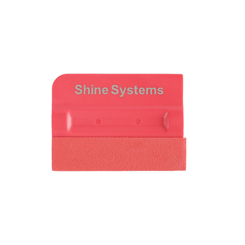 Shine Systems Ракель Pro-Tint Bondo магнитный с оранжевой замшей 10*7,2см SS105