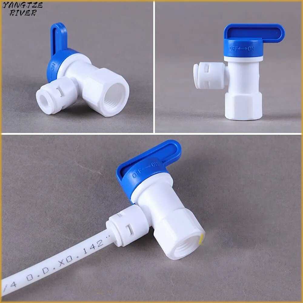 Краны для очистителей воды с обратным осмосом 1/4" -1 шт.