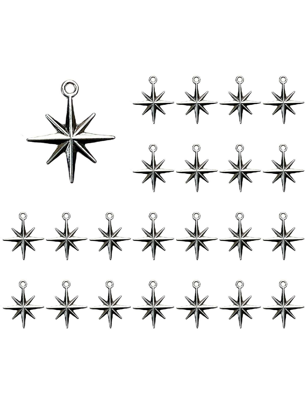 Индивидуальное украшение из бисера-звездочки для создания особого ювелирного шарма