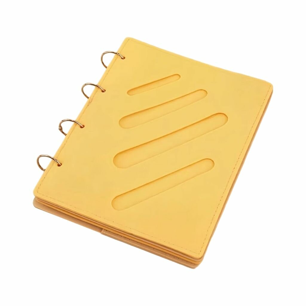 Детская книжка-Витрина Для Головных Уборов с заколками волос-Желтый