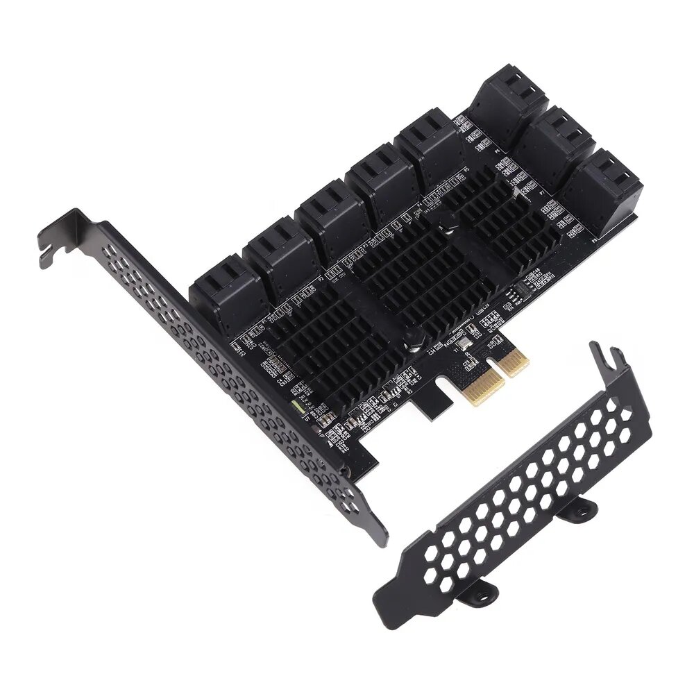 16 порта III до PCIe Card PCI для Express 1x 30 Adapter B
