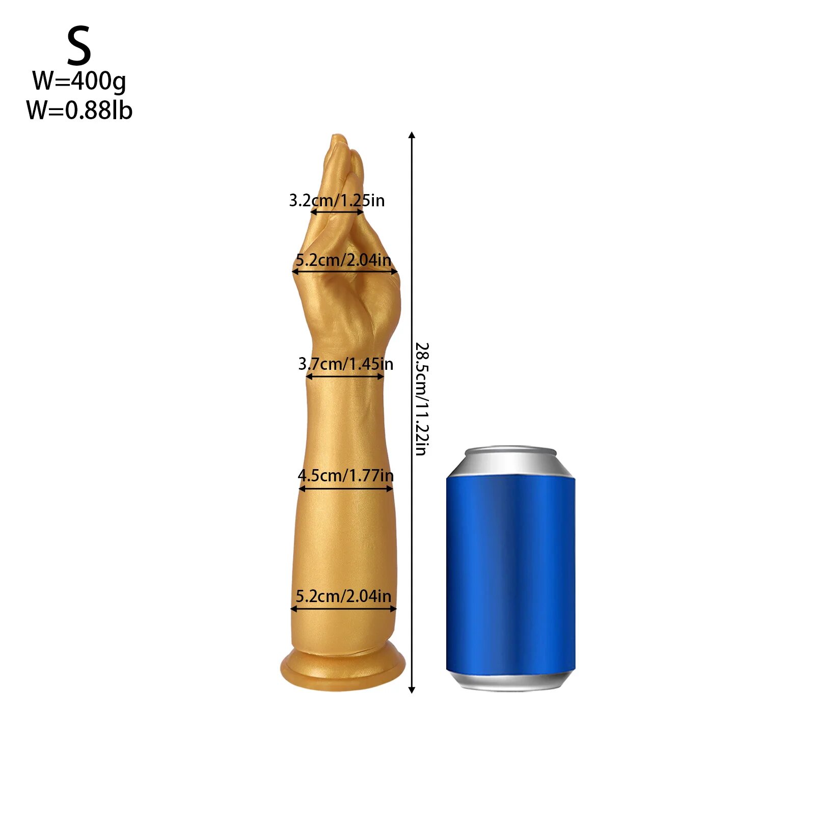 Силиконовая анальная пробка для рук Огромная анальная пробка для ладони Большой фаллоимитатор B-S