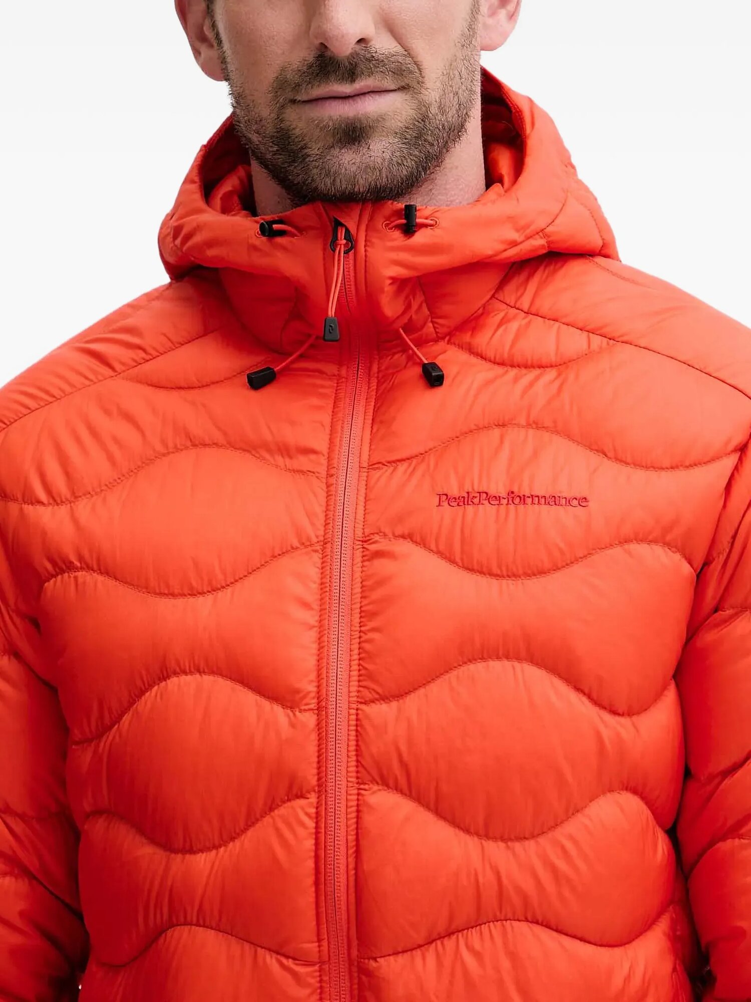Куртка Peak Performance Helium hooded padded jacket, размер 50, оранжевый — фото 1
