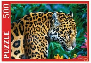 Пазл 500 деталей Леопард в тропиках