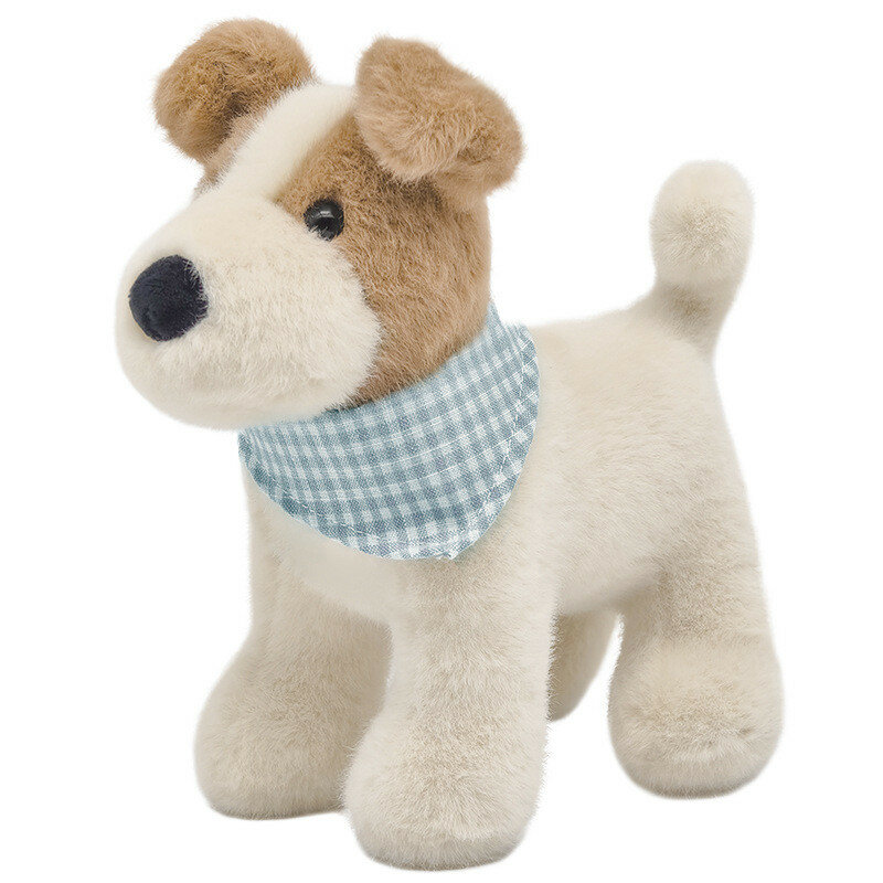 Cozy fox terrier мягкая плюшевая кукла милое мягкое животное подушка для детских комнат и подарков