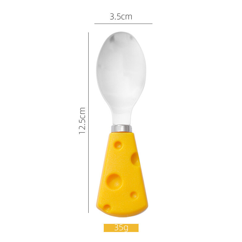 Нож для сыра, вилка и ложка костюм творческий нож из нержавеющей стали для сыра и джема детский нож для масла Западная