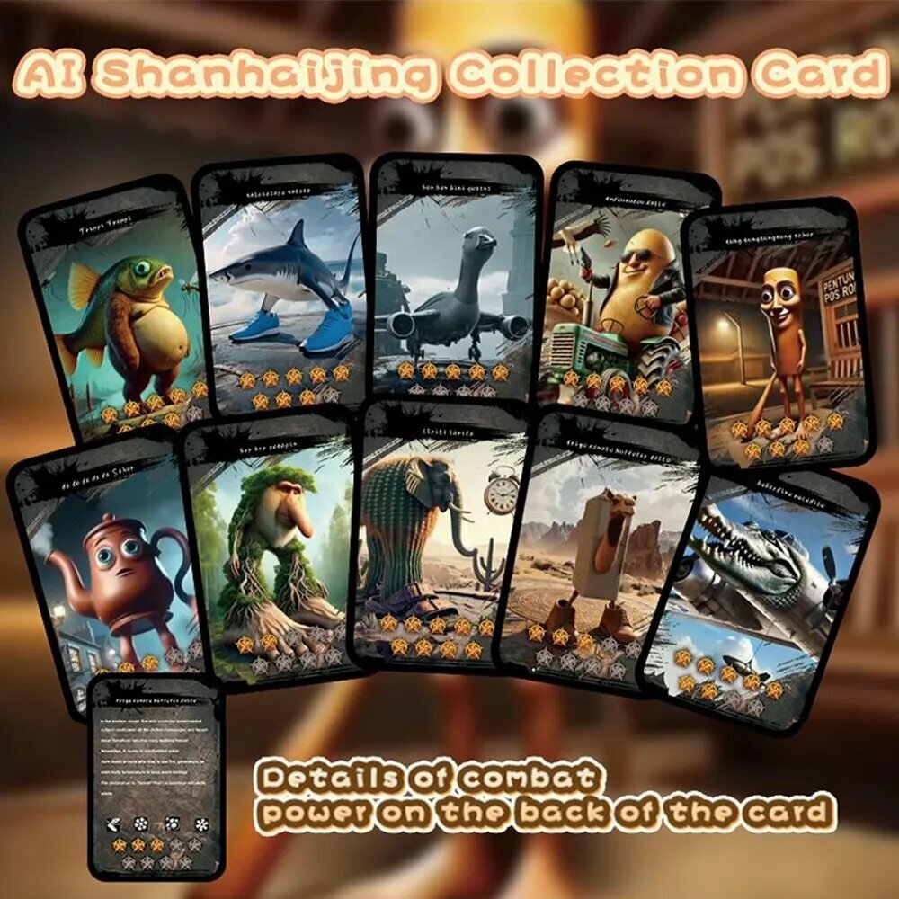 Тун тун тун сахур настольные игры, итальянские мемы Набор карт