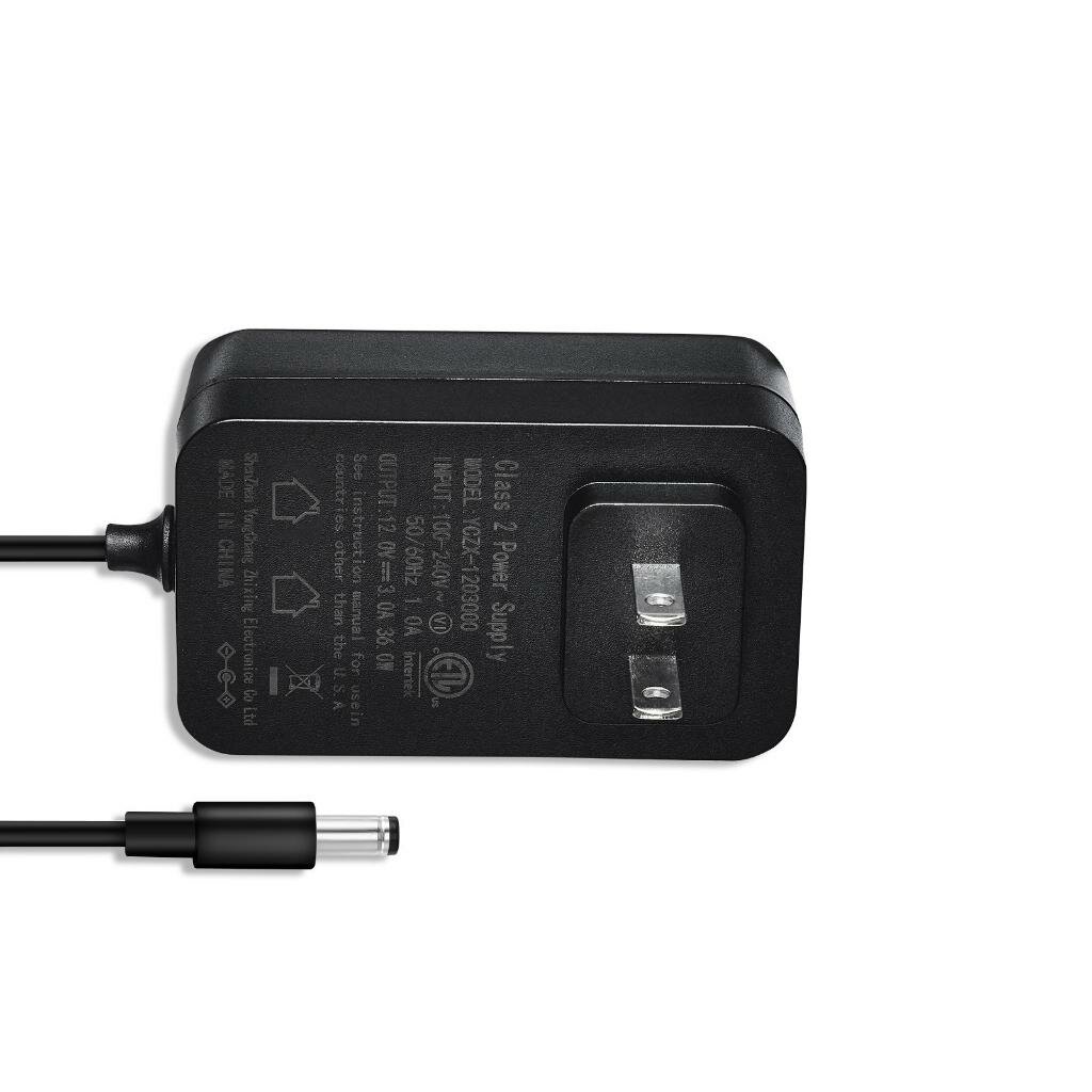 Блок питания 36 Вт, 12 В 3 А, 24 В 1,5 А, для светодиодных ламп и камер, DC 5.5x2.5 - 24V1.5A