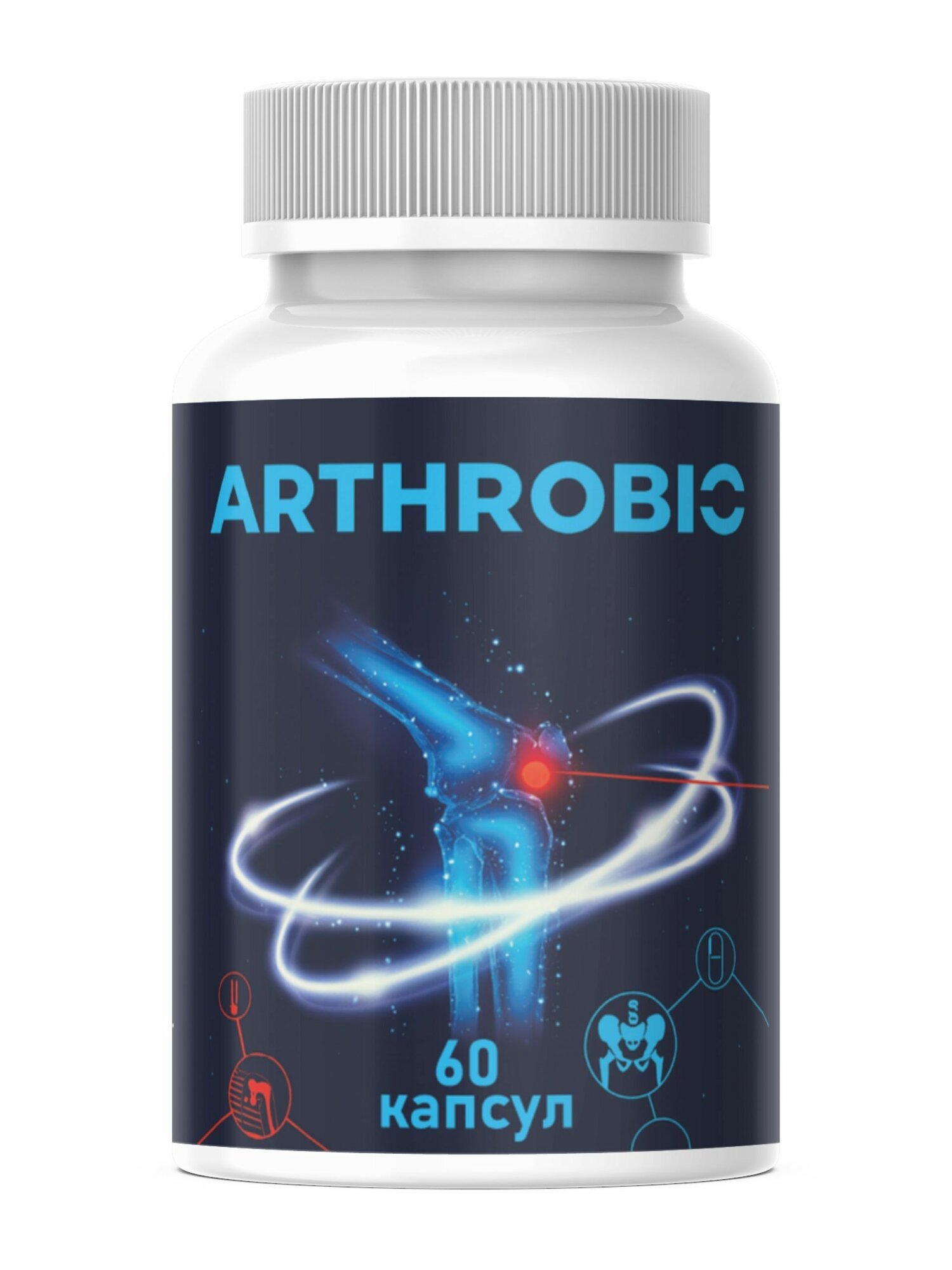 Комплекс ArthroBio, для здоровья суставов, связок и мышц, для укрепления, 60 шт. по 500 мг