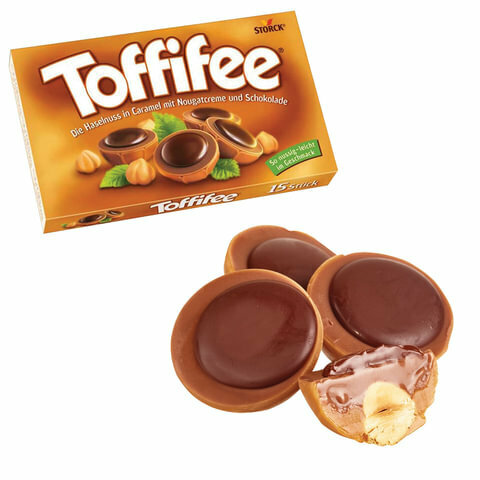 5 шт. Конфеты шоколадные TOFFIFEE с лесным орехом 125 г, 09025А00000110