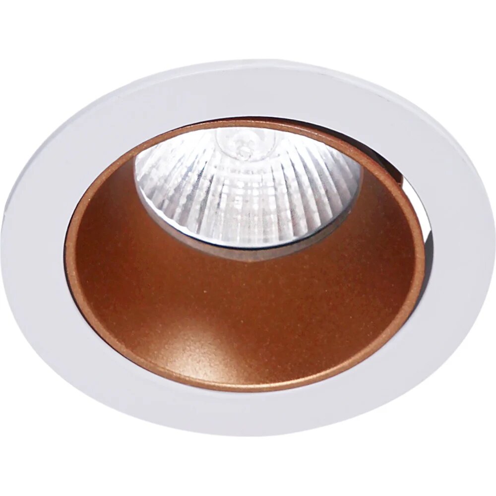 Встраиваемый светильник ReLuce 16085-9.0-001PT MR16 WT+ROSE GD