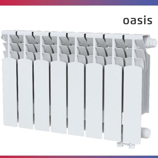 Биметаллический радиатор Oasis Heat 350/90/8