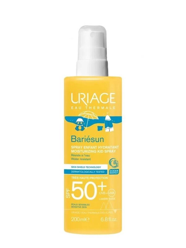 Uriage Солнцезащитный спрей для детей Bariesun Spray For Kids SPF 50+, 200 мл