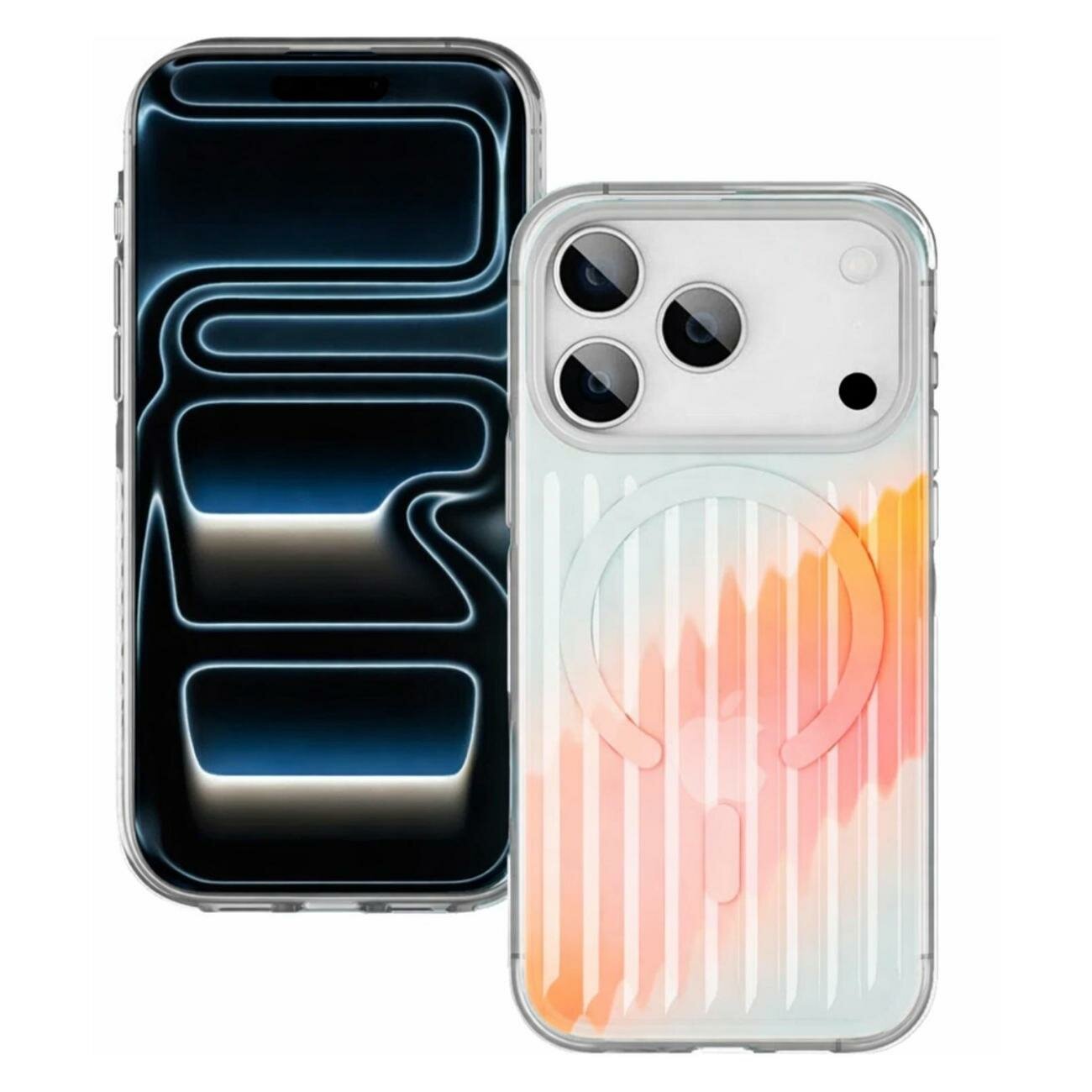 Чехол накладка iPhone 17 Pro Max 6.9" Gurdini Ocean Case Transparent Clear