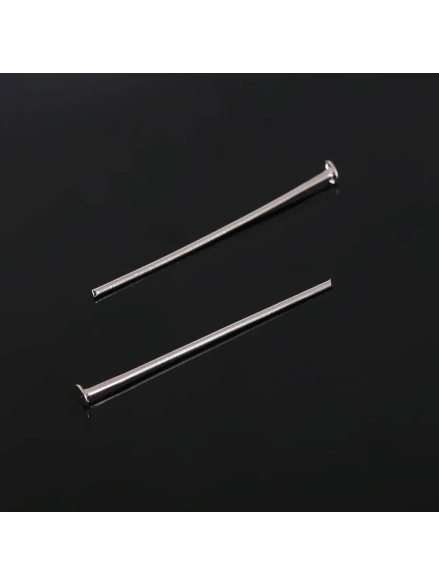 Классические гвоздики для украшений, серебристый