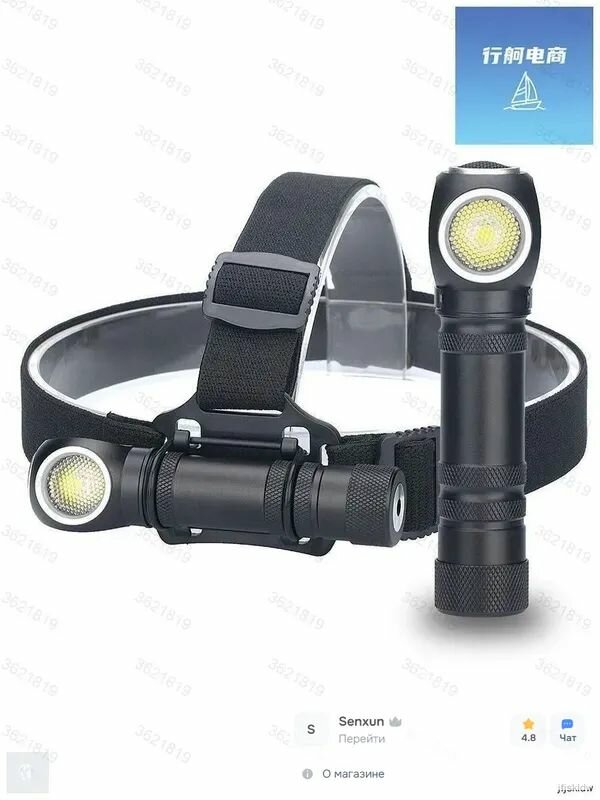 Угловой налобный фонарь Sofirn HS41 - мощный и компактный для активного отдыха