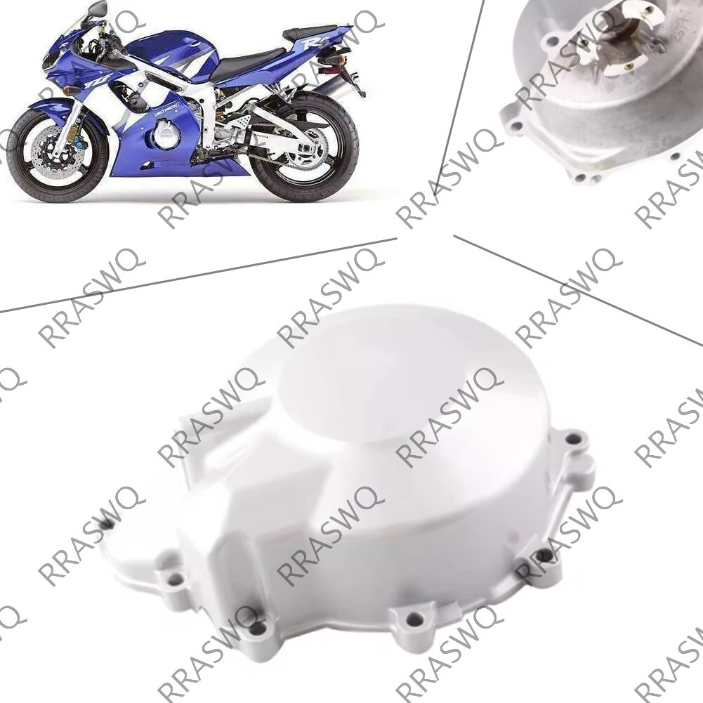 Статор двигателя мотоцикла, картер, крышка генератора, картер для Yamaha YZF R6 1999 2000 2001 2002, алюминий с ЧПУ