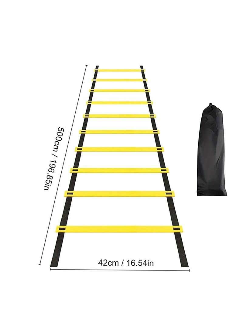 Гибкая лестница футбольная физическая тренировка веревочная лестница