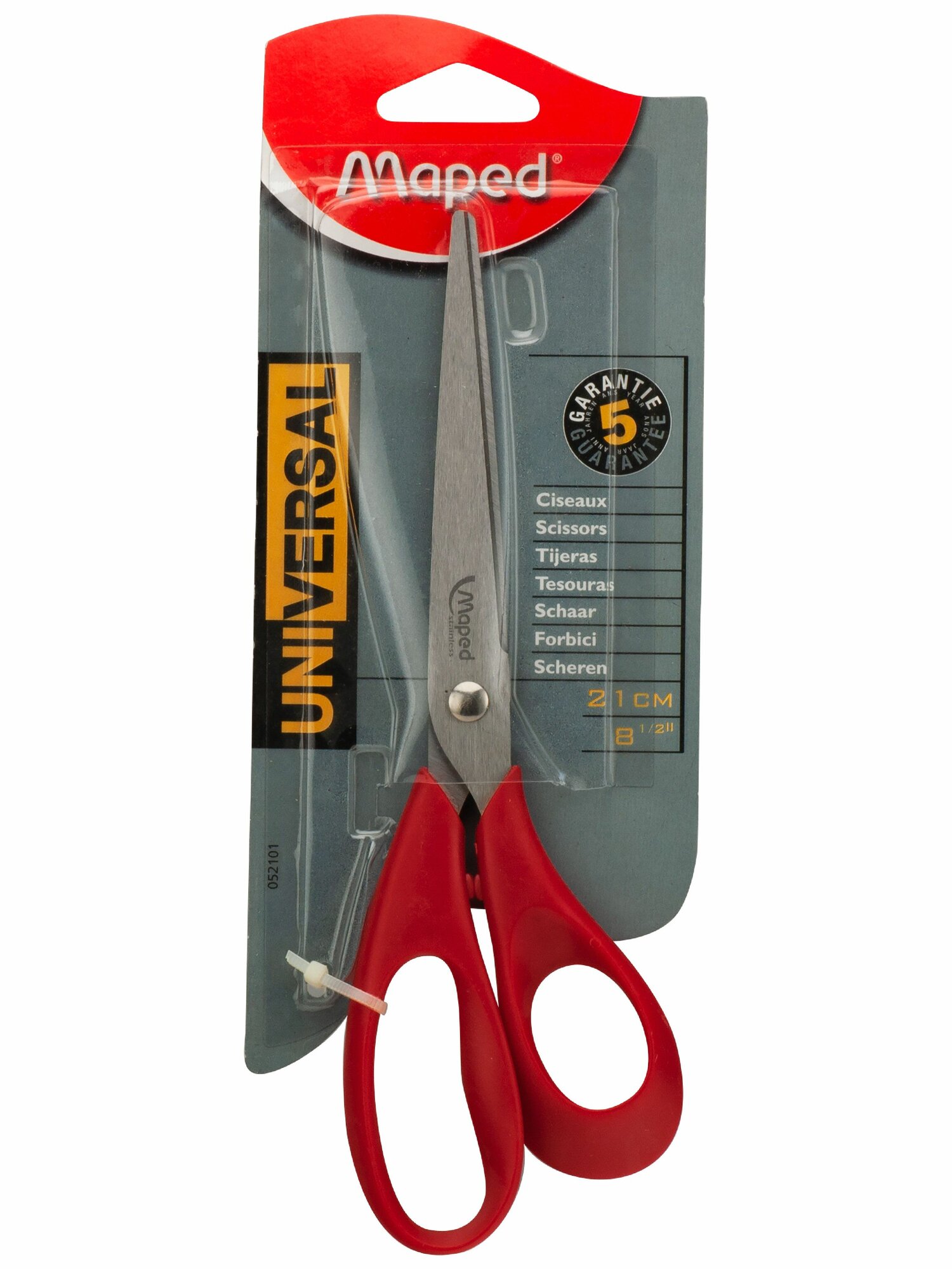 Ножницы MAPED Universal 210мм, ассорти, блистер, MP 052101