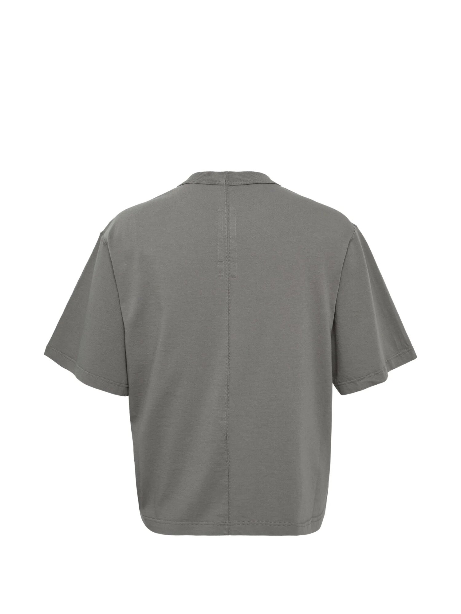 Футболка Rick Owens Cropped T-shirt, размер 40, grey — фото 1
