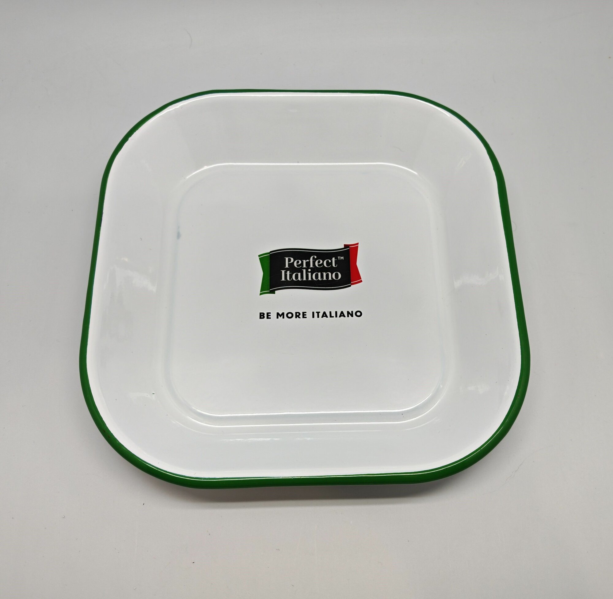 Поднос эмалированный квадратный