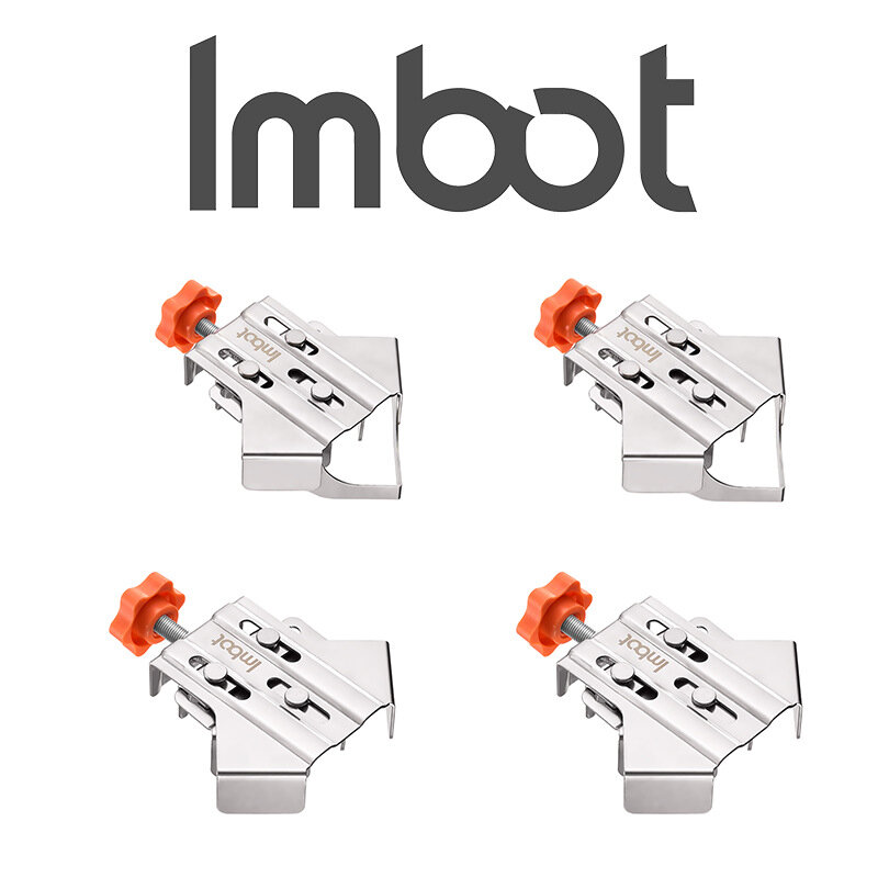 Деревообработка Прямоугольный зажим 90 градусов Фиксирующее устройство Зажим для рамки сильный зажим из нержавеющей стали Инструмент для деревообработки Быстрый