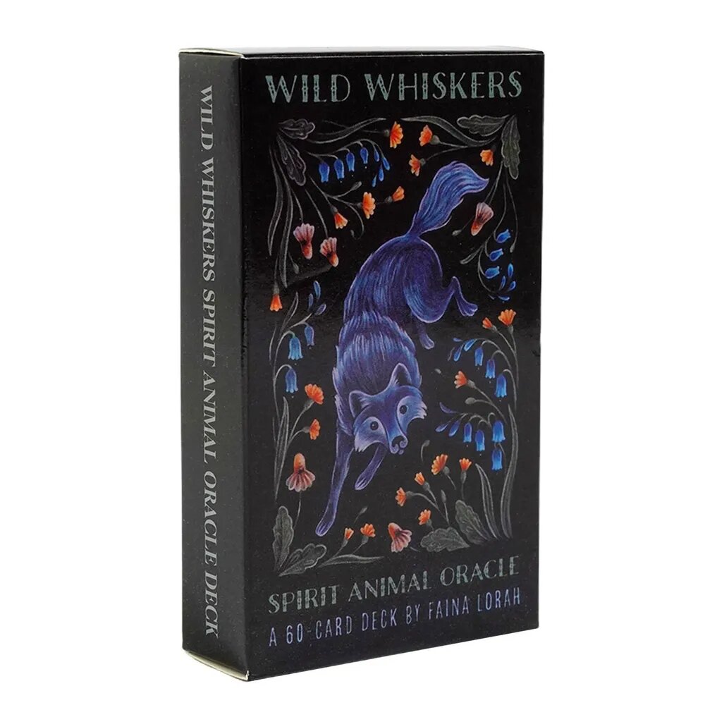 Карта Таро Оракул Таинственная Судьба Гадание Дух Животное Оракул Женщина Девушка Карточная Игра Настольная Игра H