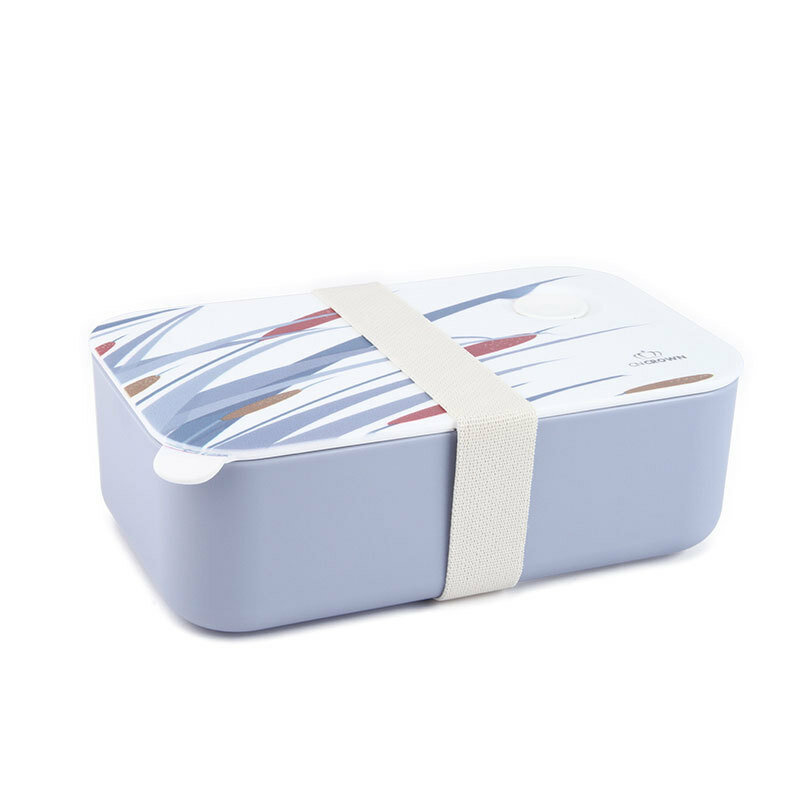 Японский стиль ланч-бокса для офисных работников, микроволновая бенто-коробка для студентов и взрослых, однослойная суши-коробка, разделенный ланч-бокс