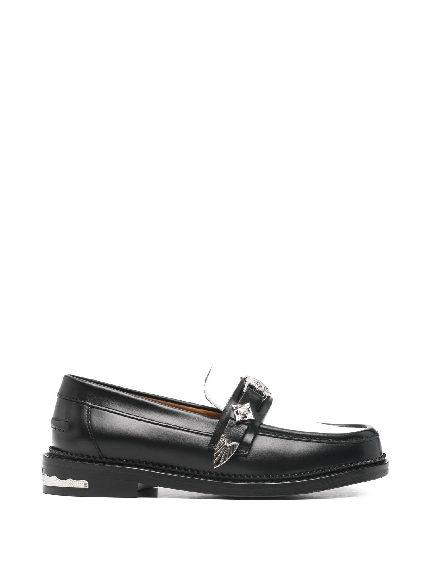Лоферы Hardware-embellished colour-block loafers