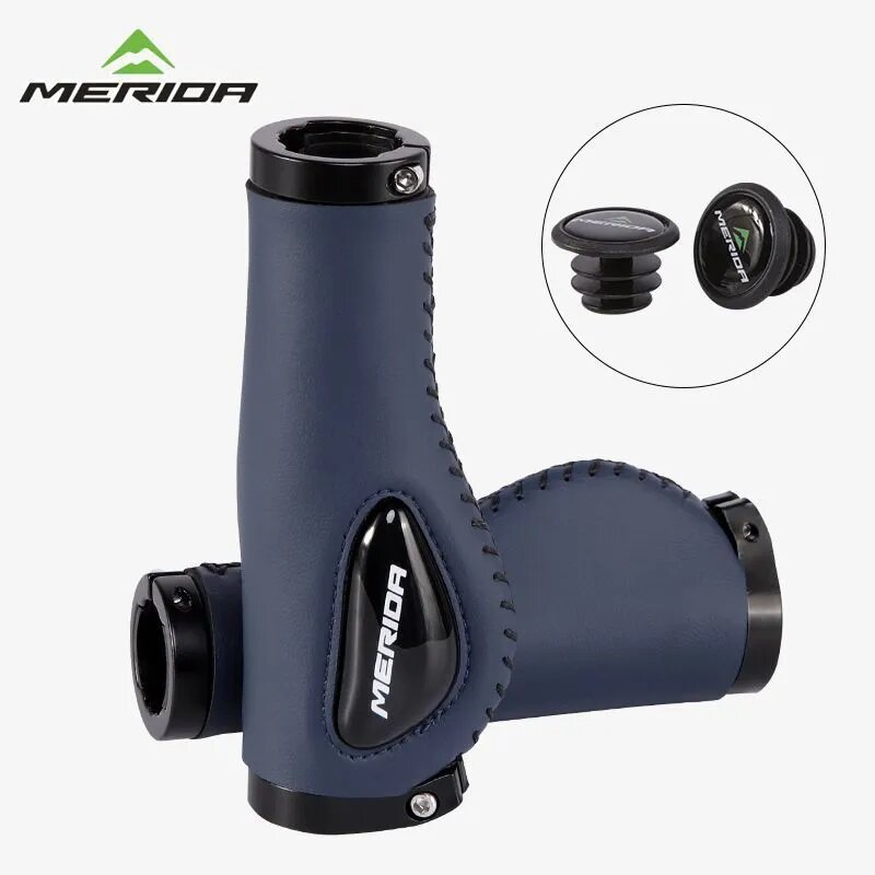 MERIDA Грипсы для велосипеда, велосипедные ручки, аксессуары для самоката, электросамоката, 2 штуки