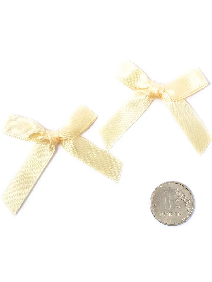 Бантики пришивные 100 шт 3,5 см
