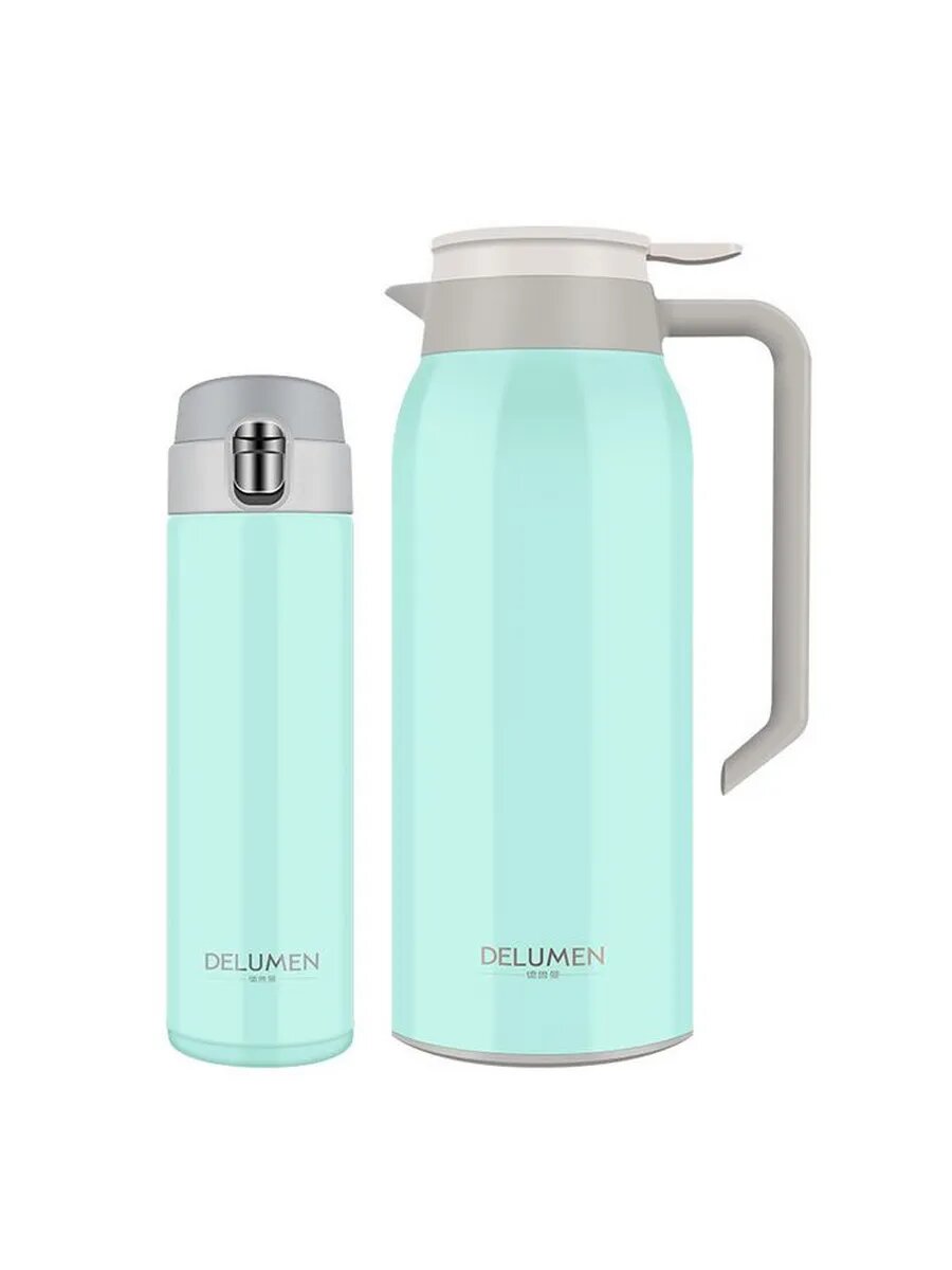 Набор термосов Delumen Morgan 430мл+1500мл,304 сталь