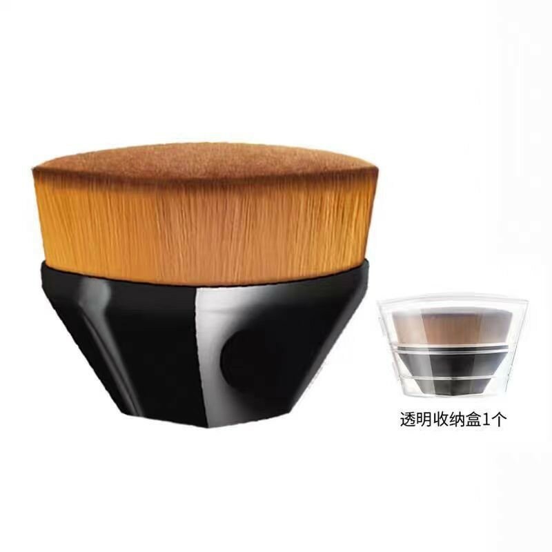 55 Магическая кисть для тонального крема без следов, кисть для макияжа с лепестками, не впитывающая кисть для тонального крема, мягкая щетина, кисть для консилера, инструмент для красоты