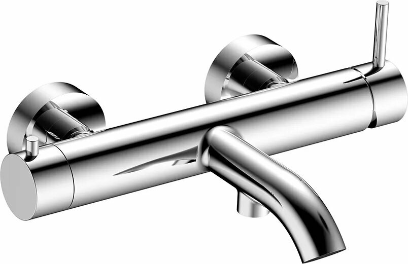 Смеситель для ванны и душа AQUAme Siena AQM6212CR хром