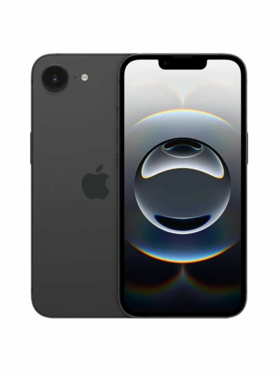 6,1" Смартфон Apple Iphone 16e 8/128 ГБ (16E) черный