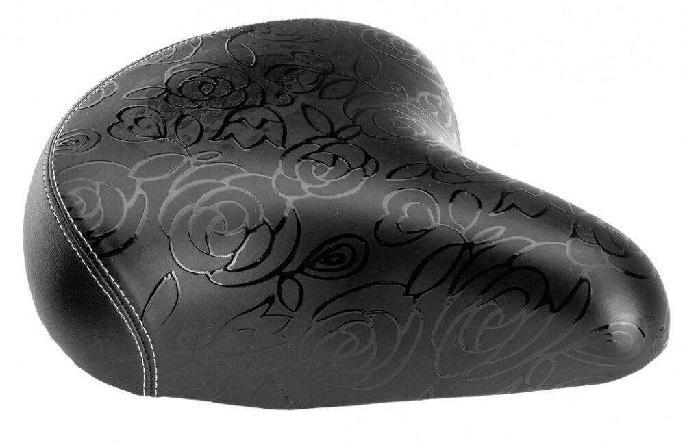 Седло велосипеда AZ-5218, 240x210мм, на пружинах