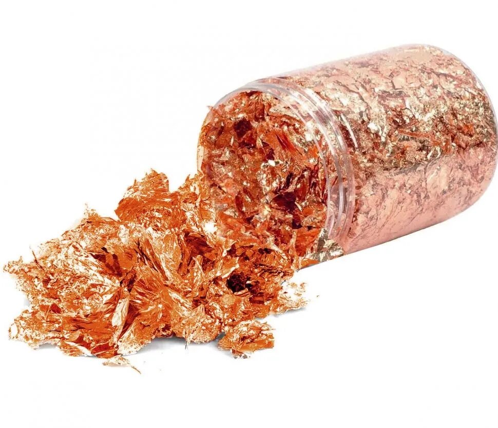 Поталь хлопья медь , 5г