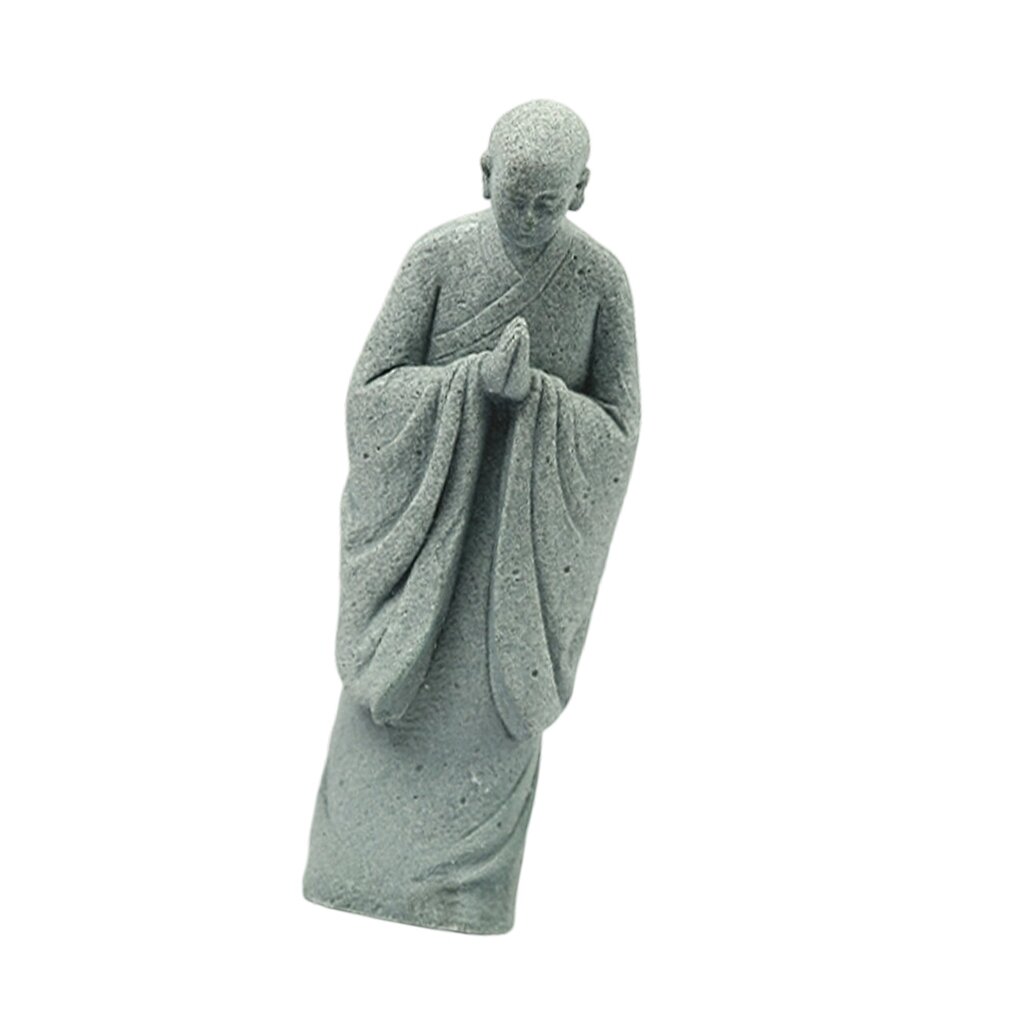 Украшение Ландшафтного дизайна Wishing Monk-Wishing Monk Standing-S